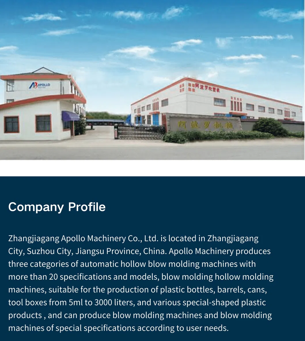 Automatic 5L Jerrycan HDPE Blow Molding Single Double Station Extrusion Blowing Molding Machines ...